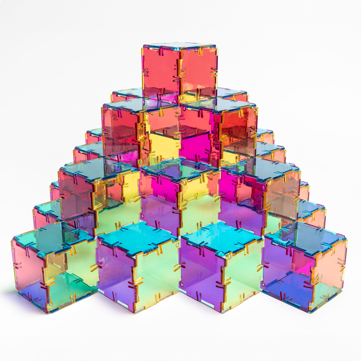 Original Crystal Polydron CMY Class Set